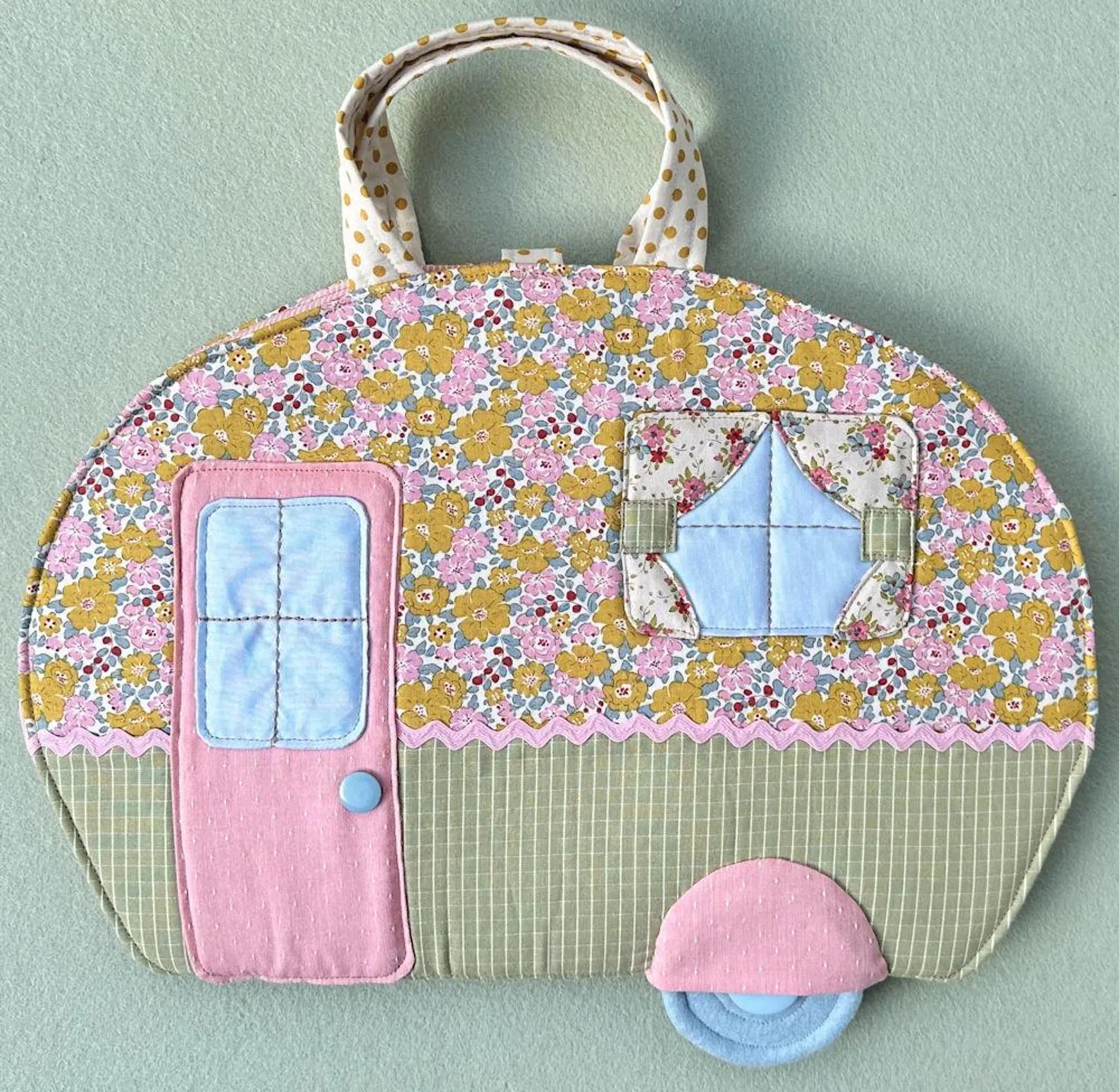 Happy Camper - Playset Template + Instructions