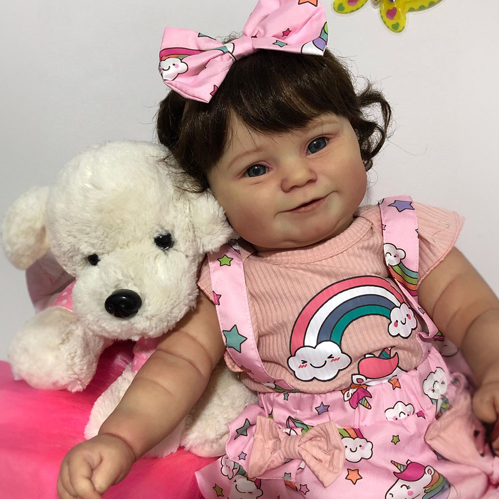 [Kids Gifts 2024] 20'' Realistic and Lifelike Reborn Baby Girl Teana ...