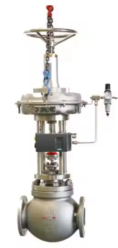 Control Valve With Siemens 6DR Series Valve Positioner and Westlock ...