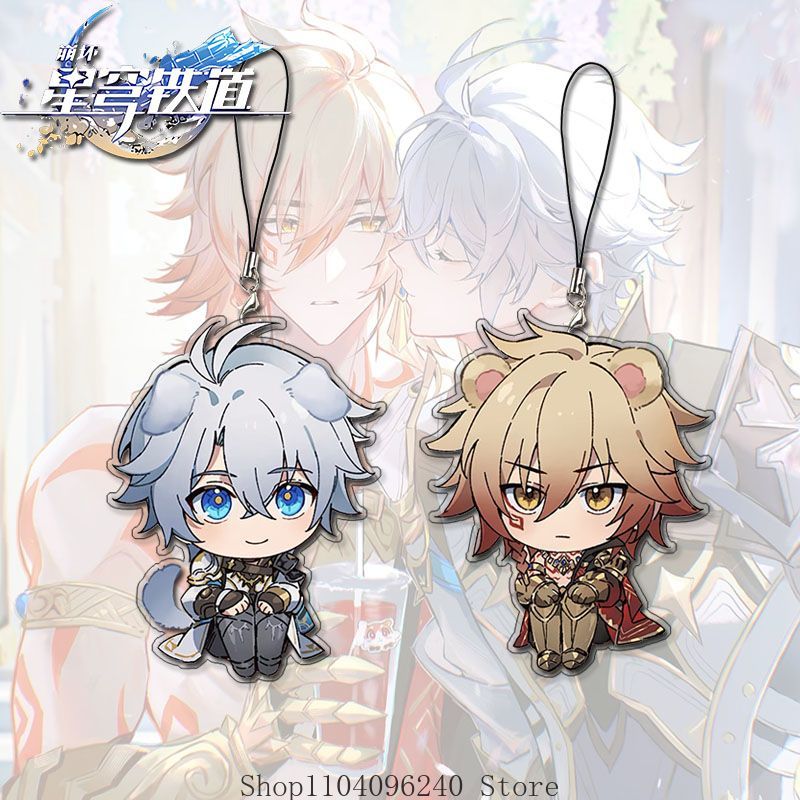 Honkai: Star Rail Phainon Mydei Anime KeyChain