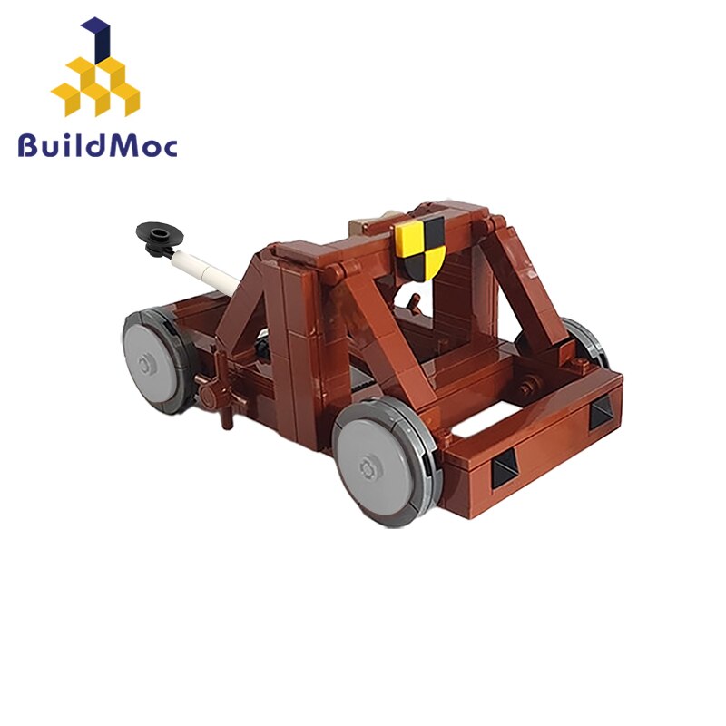 BuildMoc Catapult Medieval Architecture Castle Siege Vehicle