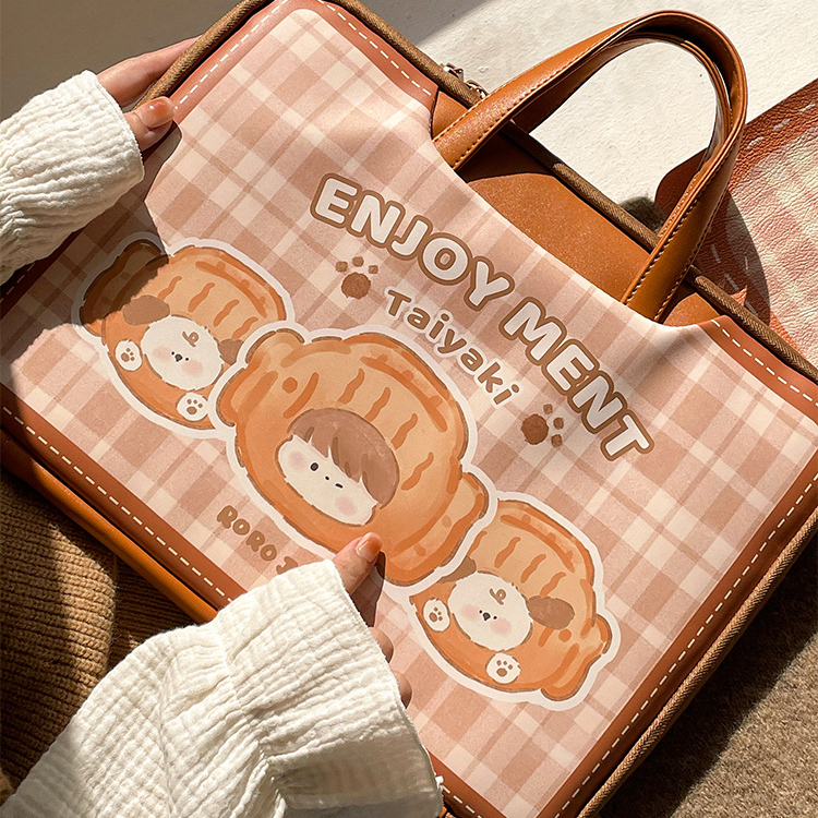 Roro Jump Dog TAIYAKI Laptop Bag