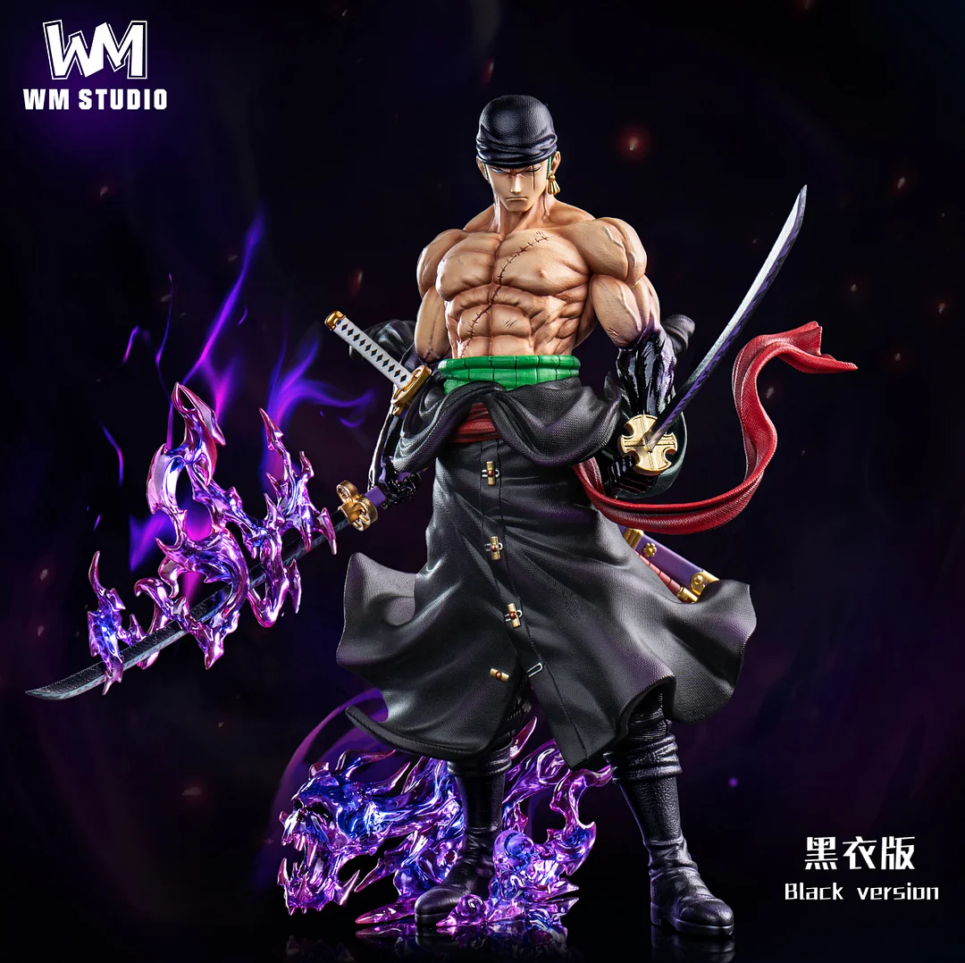 POP Scale Roronoa Zoro - ONE PIECE Resin Statue - WM Studios