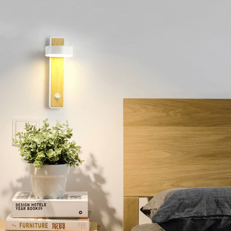 Nordic modern simple indoor wall lamp living room decoration stair lamp ...