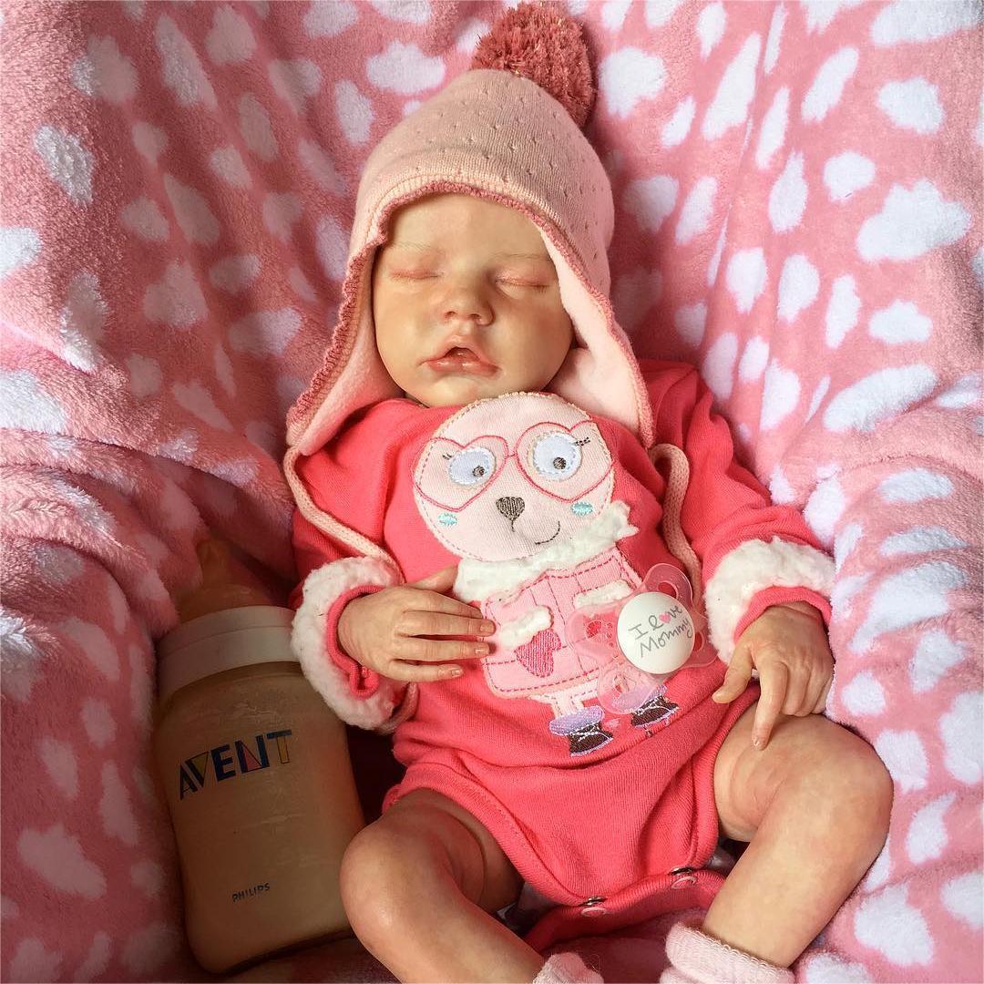 "Boneless" Full Body Silicone Flexible Reborn Girl Doll Named Ione