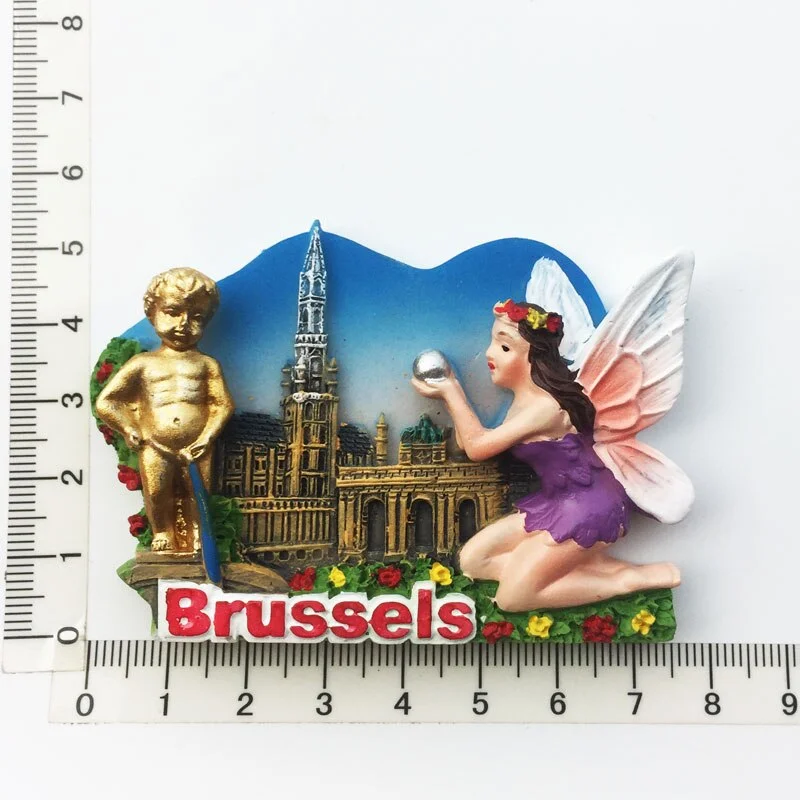 Athvotar Brussels Fridge Magnet Souvenirs Manneken Pis Pee Statue ...