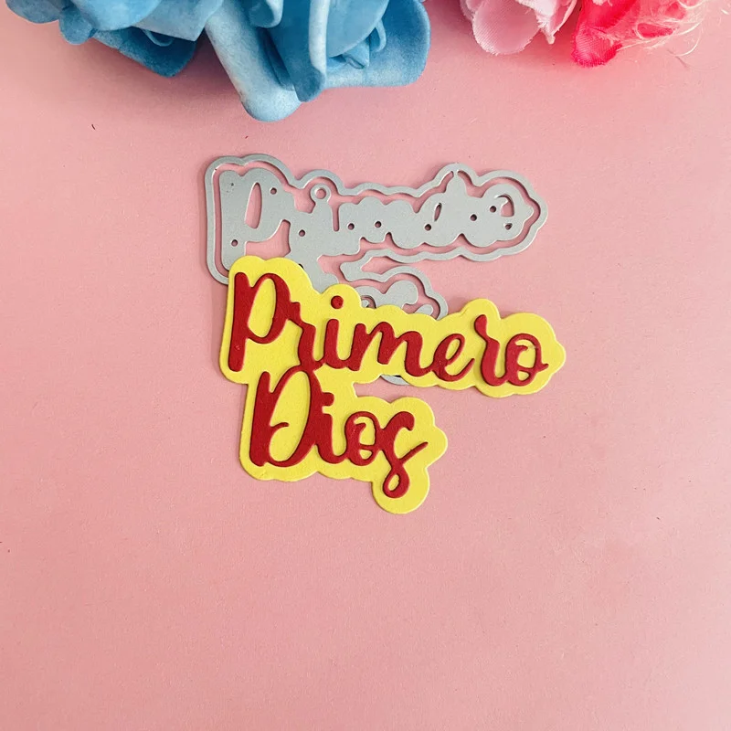 Nigikala spanish primero dios decoration die Metal Cutting Dies DIY ...