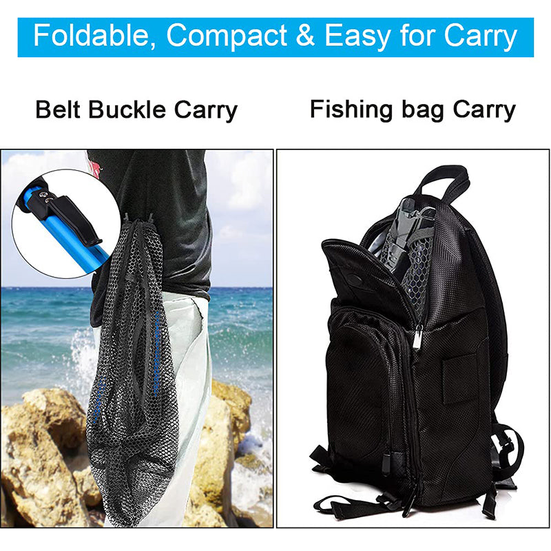 Portable Folding Triangle Fishing Net