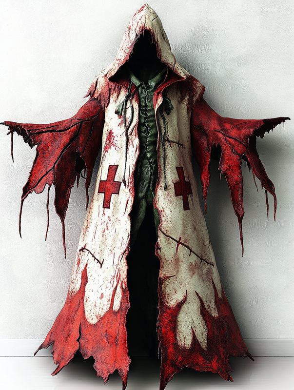 Halloween exaggerated design cape da47