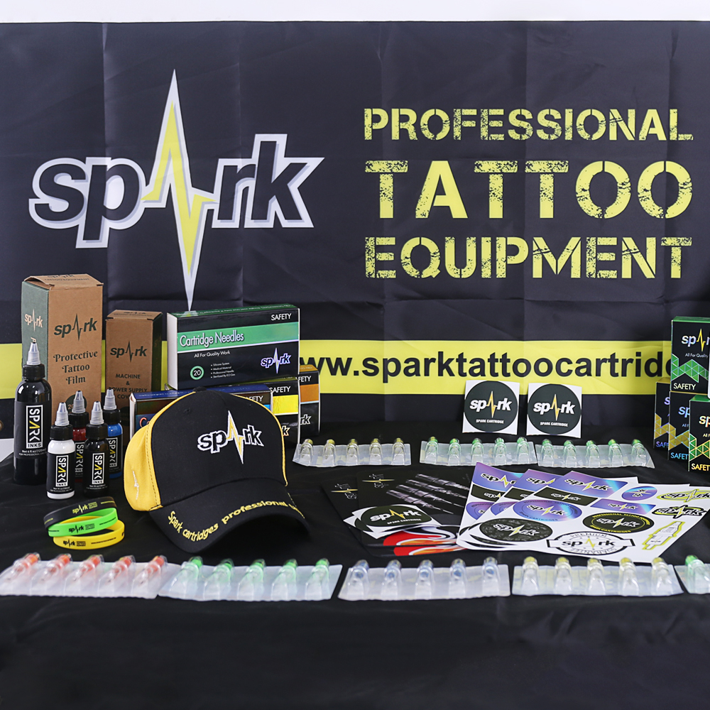 Spark Tattoo Cartridges Sponsorship Collection