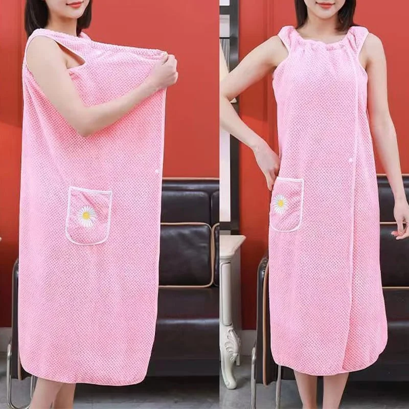 🔥3rd Anniversary Sale-Quick Dry Absorb Water Wearable Bathrobes(New ...