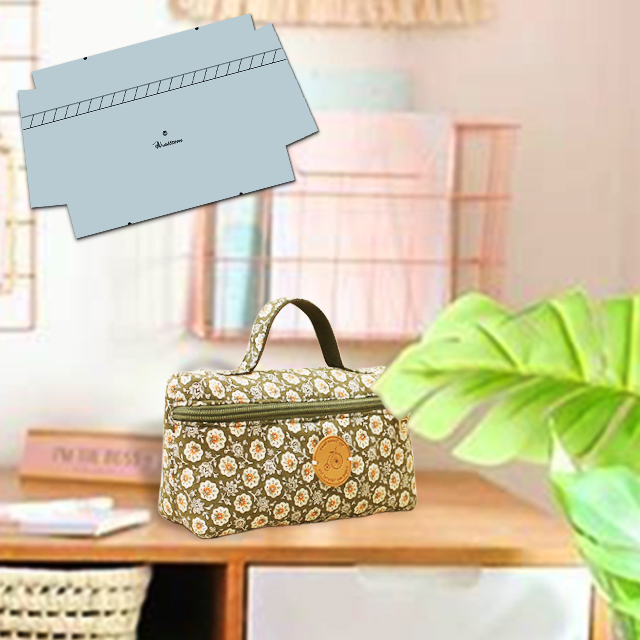 DIY Creative Travel Storage Bag Template - With Instructions