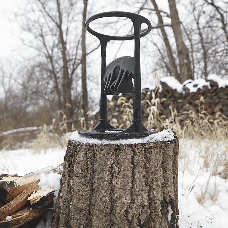 🎉firewood kindling splitter stand
