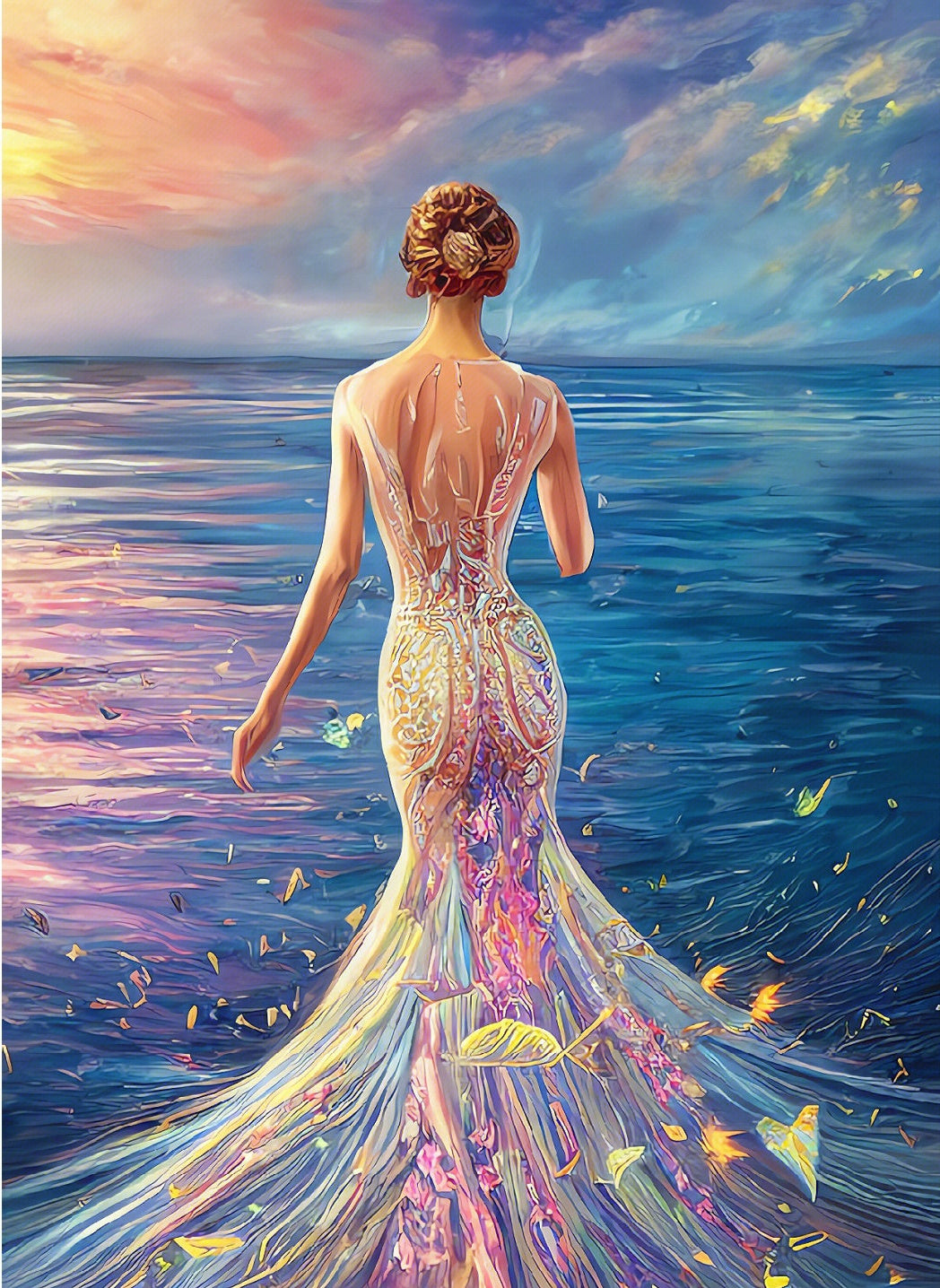 Most Beautiful Back - AB Customized Diamond Painting