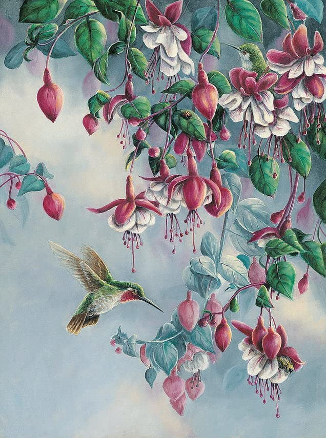 Full Round/Square Diamond Painting Kits | Broadtail and Fuchsia