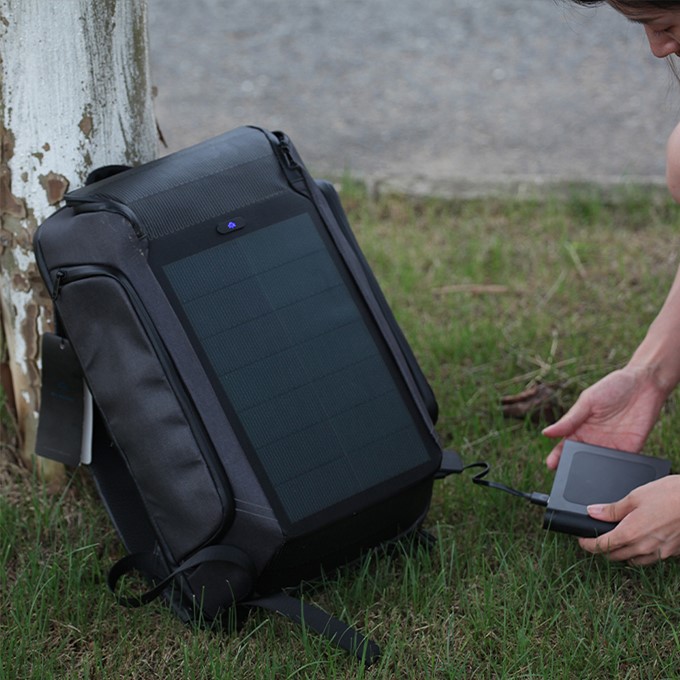 Solar Charging Backpack