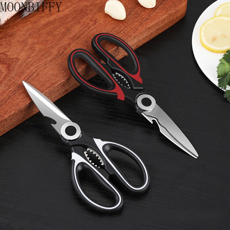 Athvotar Kitchen Scissors Stainless Steel Kitchen Plate Cutting Knife ...