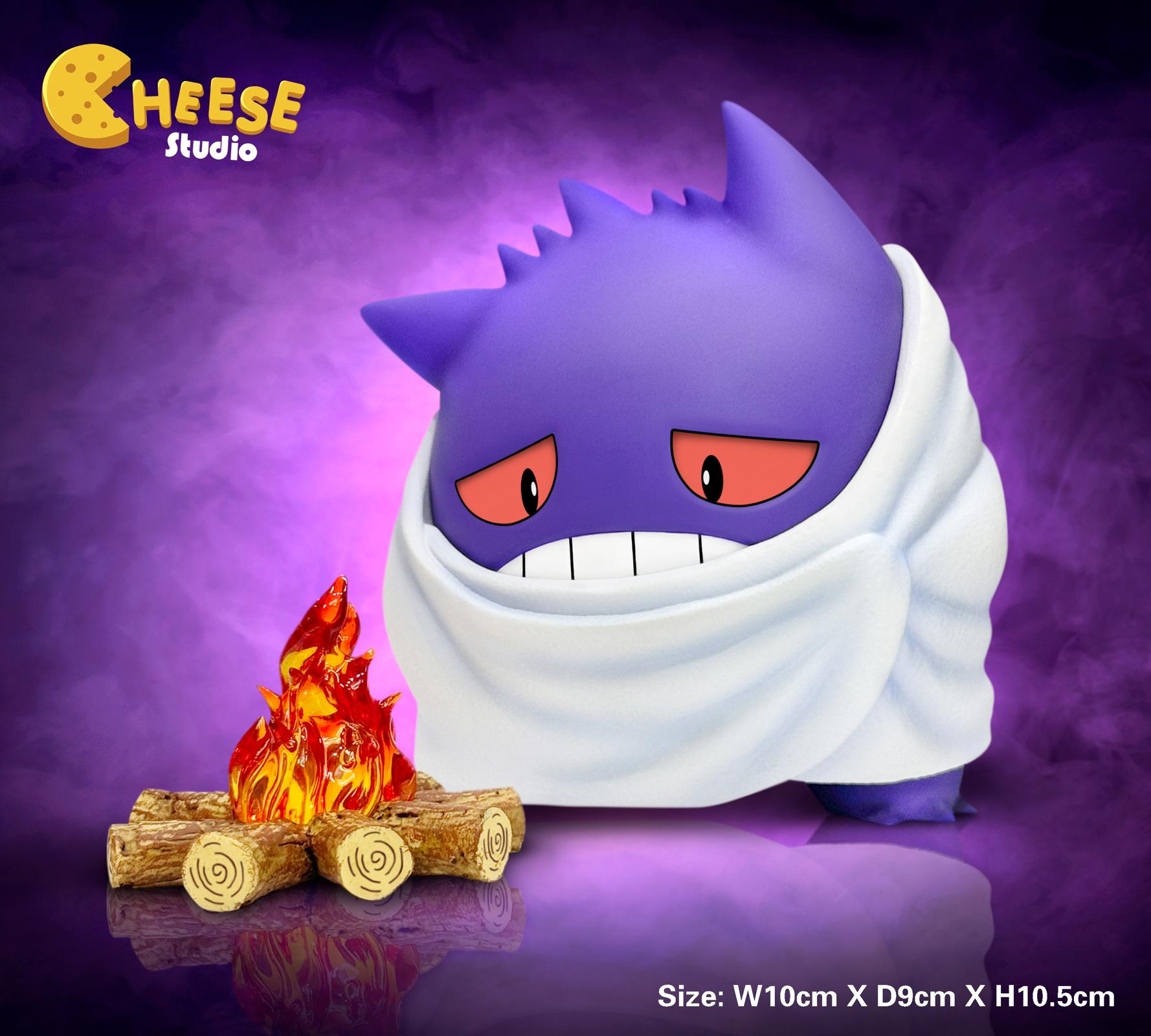Cold Gengar - Pokemon Resin Statue - CHEESE Studio [In Stock]