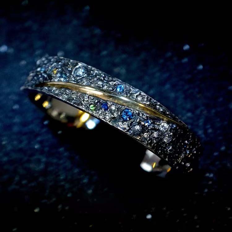 Galaxy Bangle Bracelet