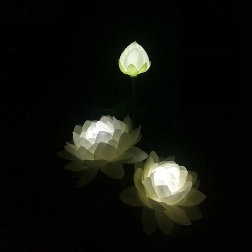 Solar Lotus Flower Garden Lights