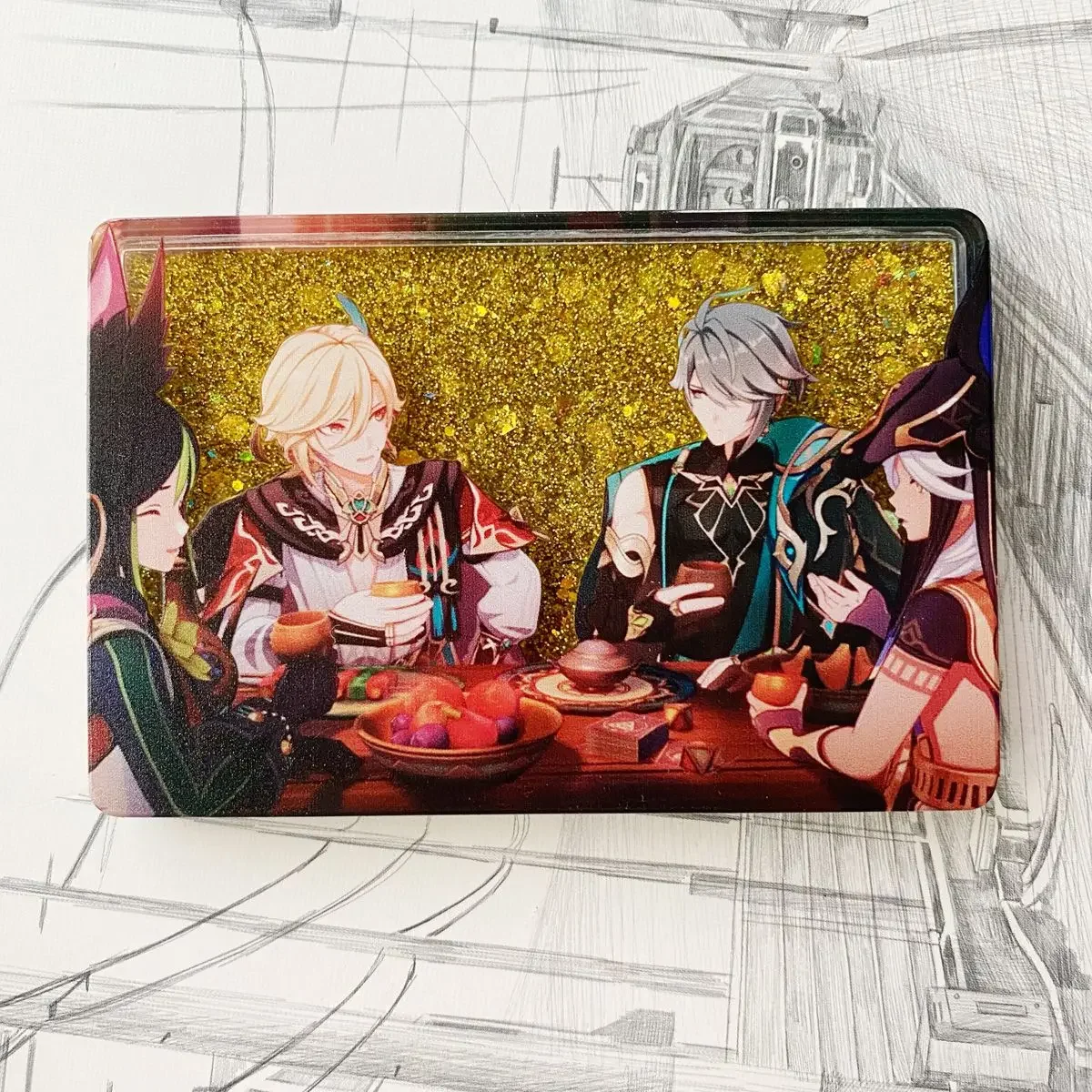 Merch Kaveh Alhaitham Quicksand Mahjong