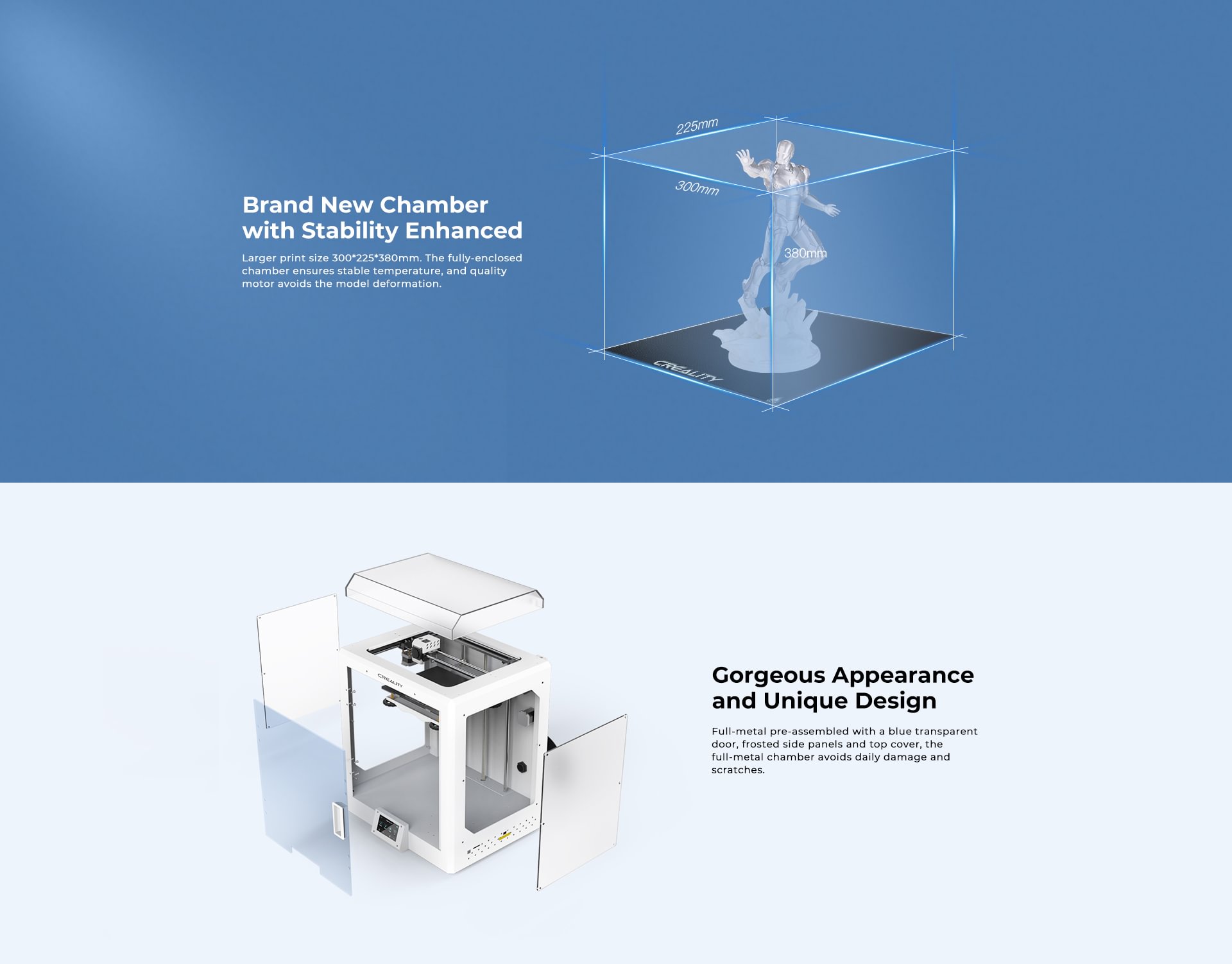 CR-5 Pro (High-temp Version) 3D Printer - Creality 3D