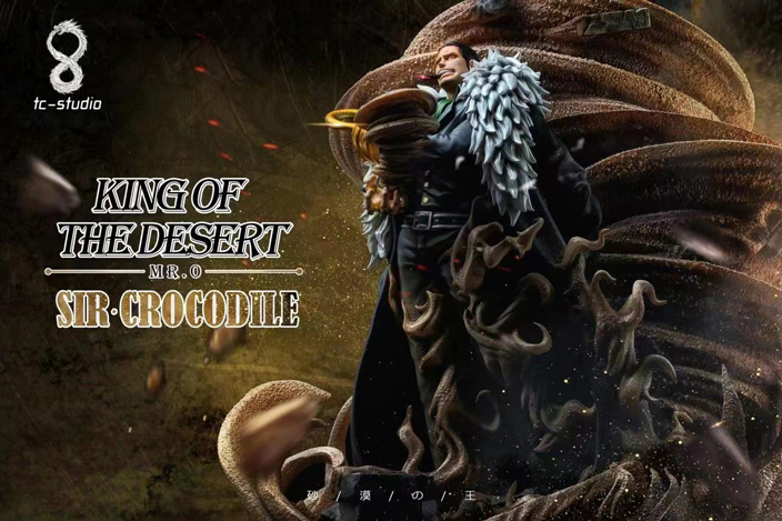 Desert King Sir Crocodile One Piece Resin Statue Tc Studios In Stock