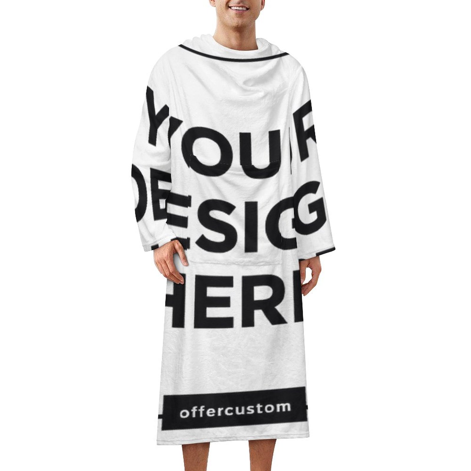 Personalized Design Covered Robe Full Print