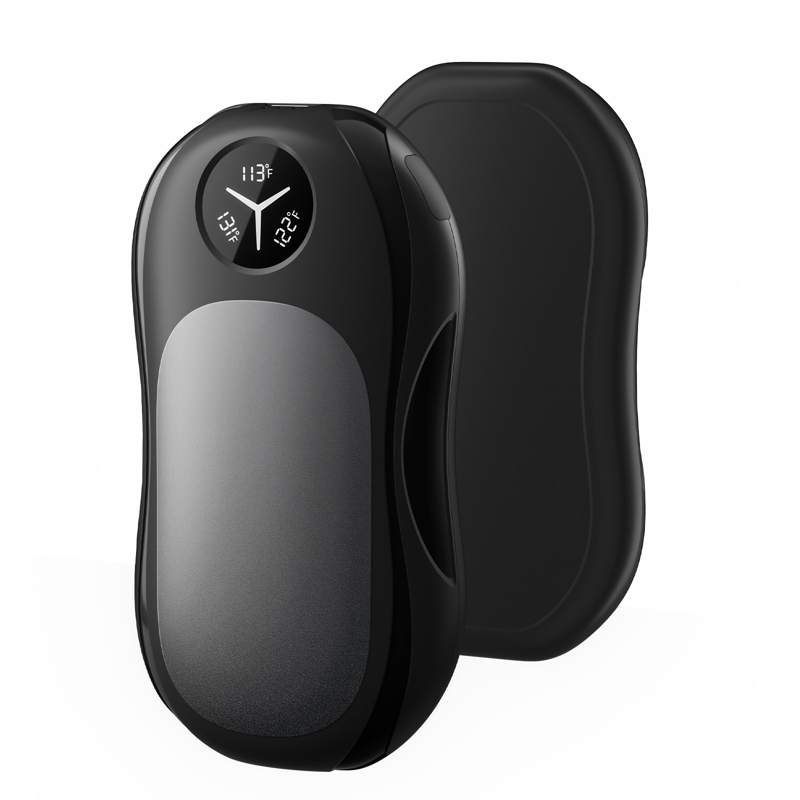 Whatook 2 in 1 Magnetic Rechargeable Hand Warmers-Black