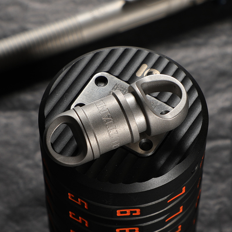 Quick Release Keychain, Titanium Carabiner Keychain, Detachable Pull ...