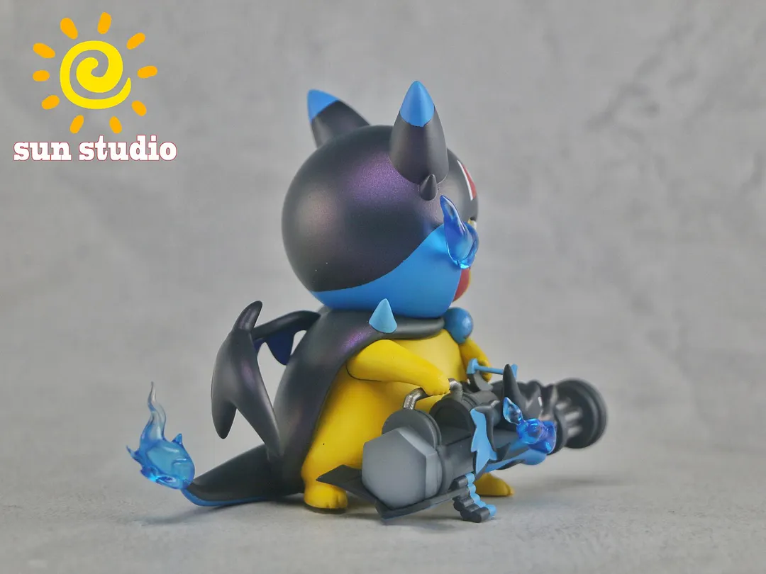 Pikachu cosplay Charizard X & Charizard Y - Pokemon Resin Statue - sun ...
