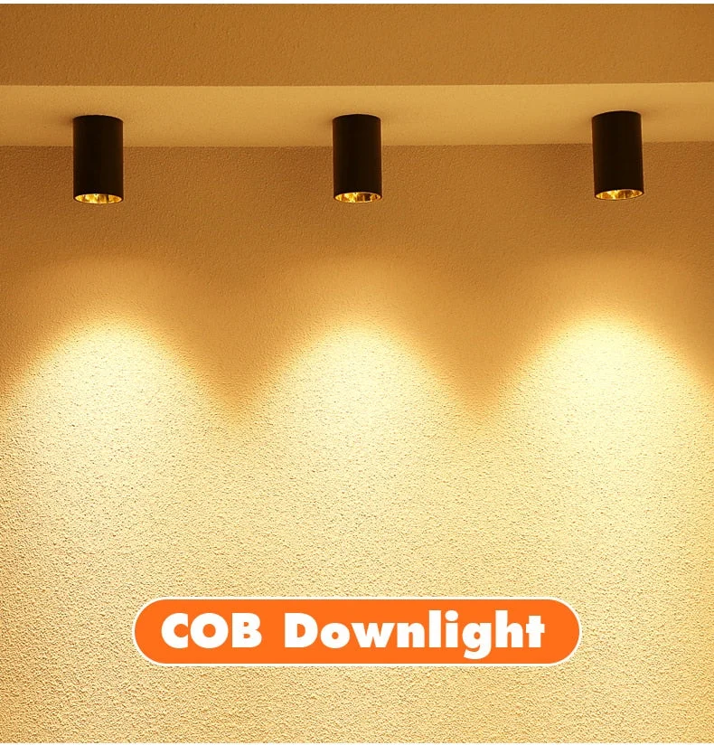 New Arrival Surface Mounted COB Downlight LED 5W 7W 10W 15W Ceiling ...