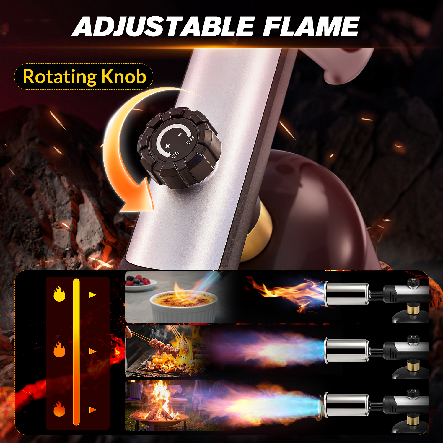 Saker® Powerful Adjustable Flame Torch Tool