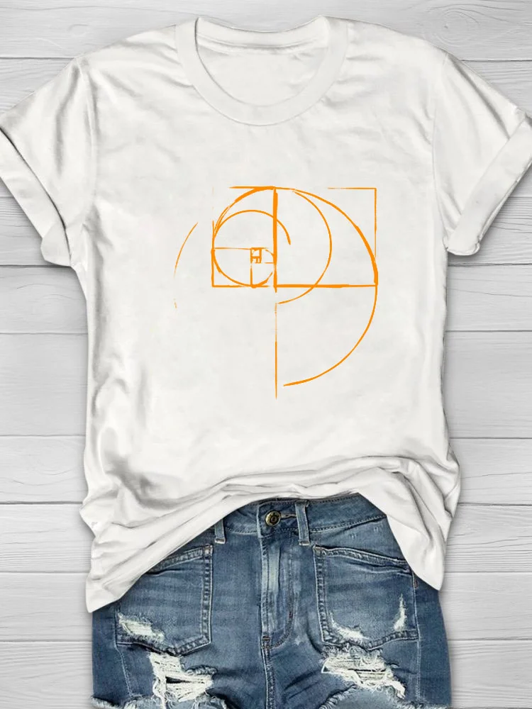 Golden Ratio Fibonacci T-shirt