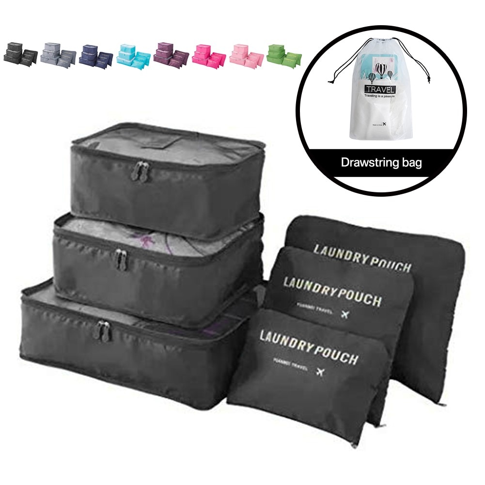 Athvotar Travel Storage Bag Set for Clothes Tidy Organizer Wardrobe ...
