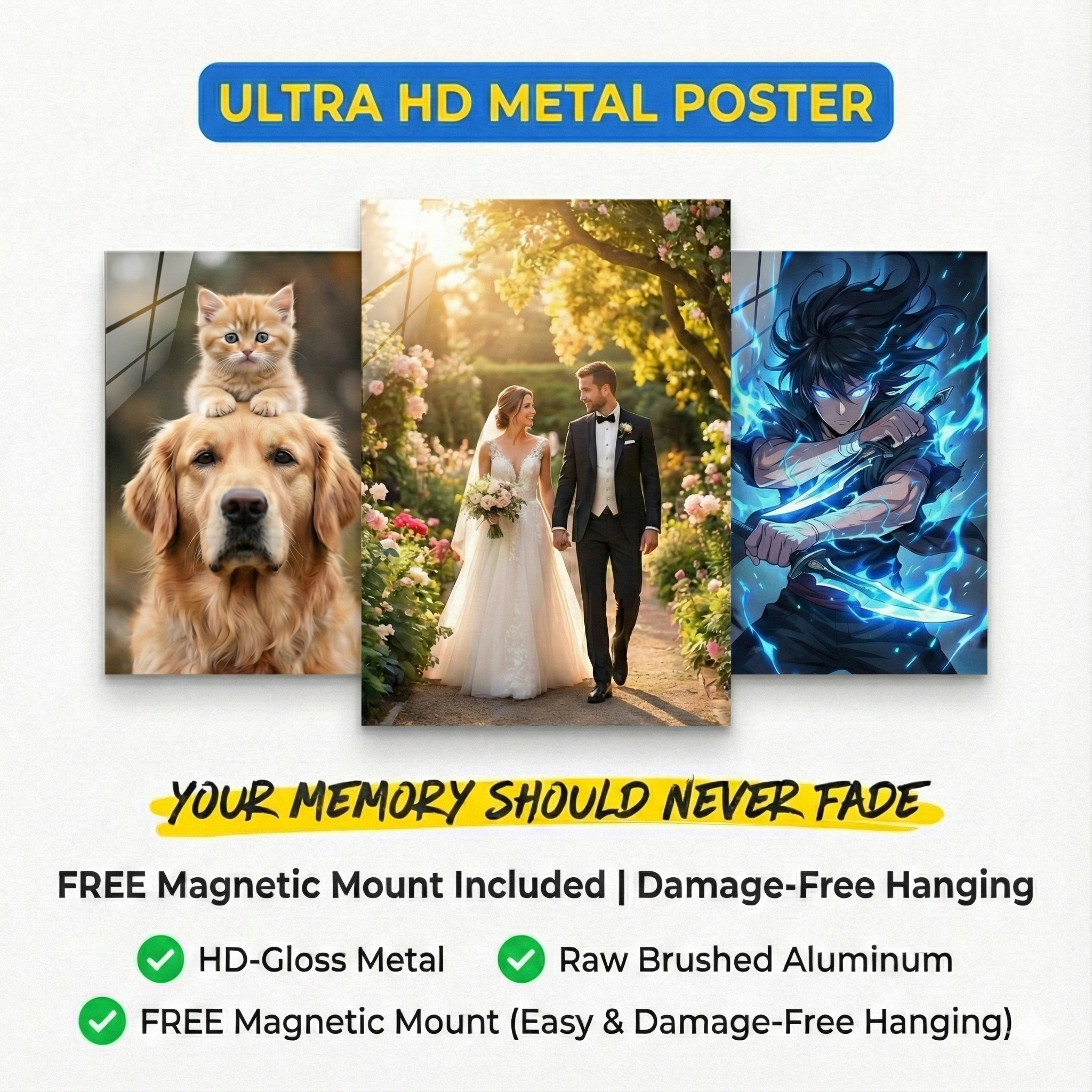 Customize Your Own Metal Poster-Metaleks.com