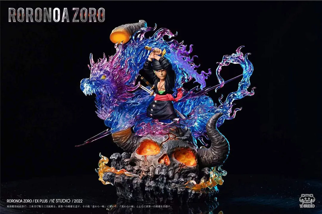 Upright Series 002 Ex Plus Roronoa Zoro with One Sword Style Flying ...