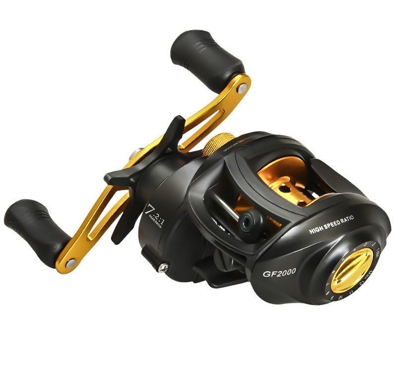 New Baitcasting Reel High Speed 7.2:1 Gear Ratio 17+1BB Magnetic Brake System Ultralight Fishing