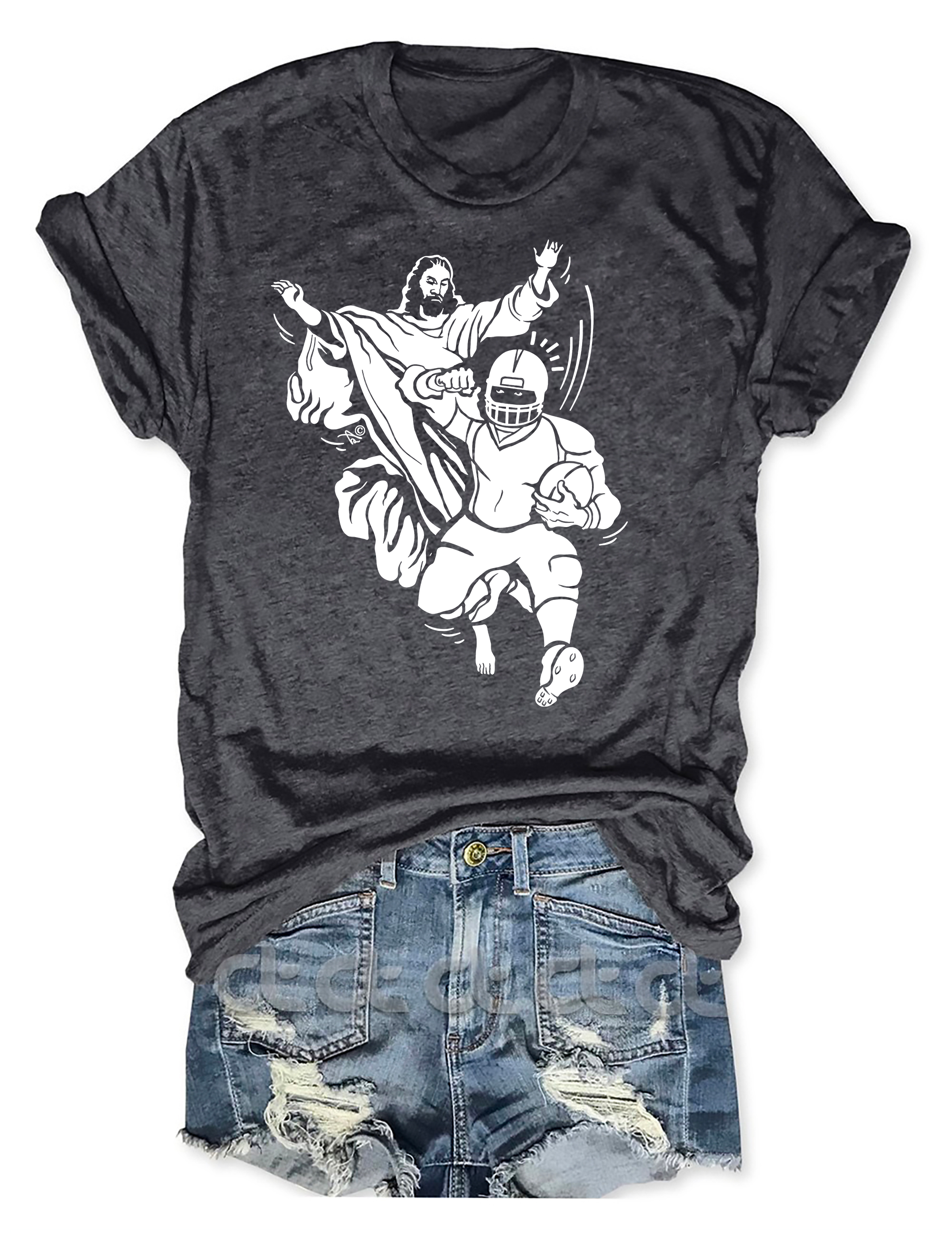 Jesus Football T-Shirt