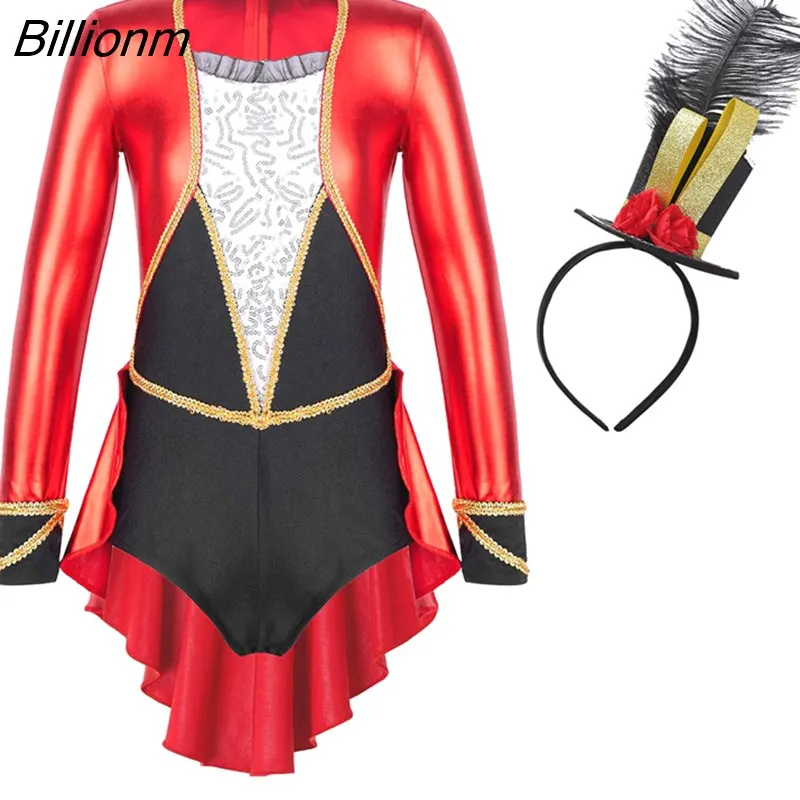 Billionm Girls Circus Cosplay Costume Honor Guard Carnival Halloween ...