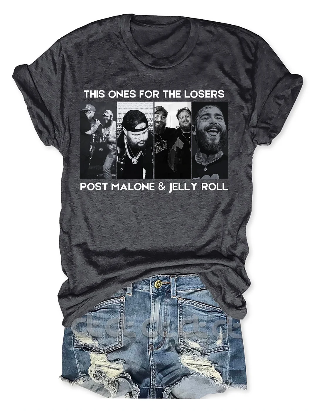 This Ones For The Losers Post Malone & Jelly Roll T-Shirt