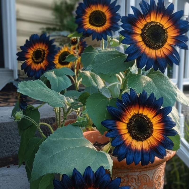 Midnight Blaze Sunflowers Seeds – Fiery Blooms That Light Up Your Garden