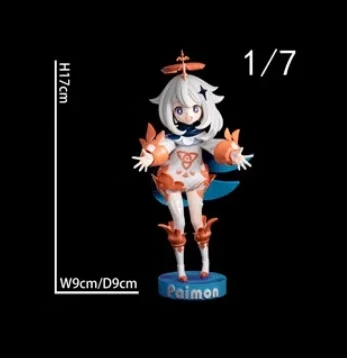 1/7 & 1/1 Scale Paimon - Genshin Impact Resin Statue - Snow Studio