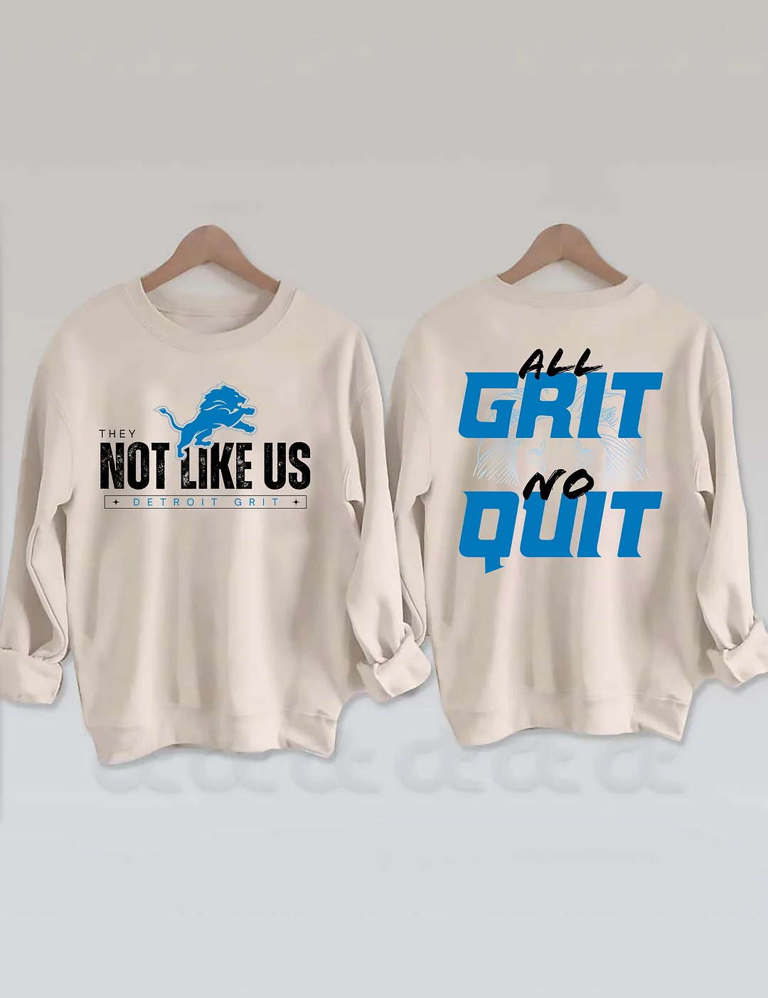 Detroit All Grit No Quit Sweatshirt