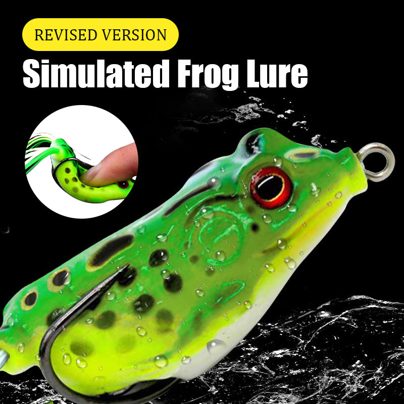 Improved Version Of Simulated Frog Lure（1 Set of 5 colors）