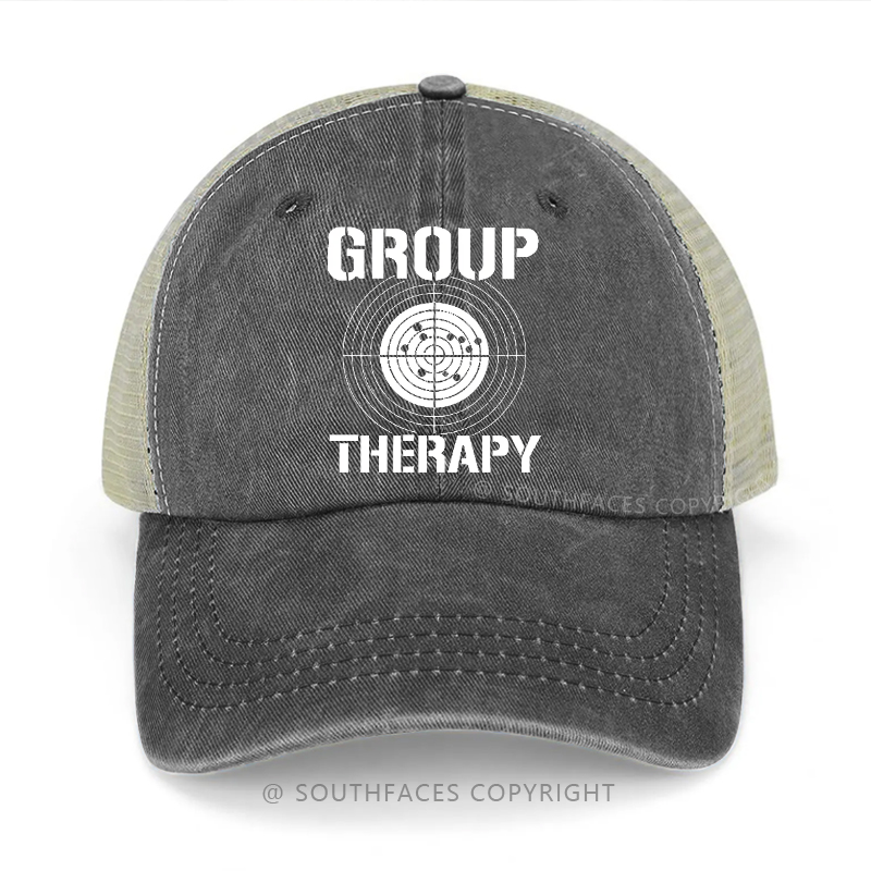Group Therapy Target Print Trucker Cap