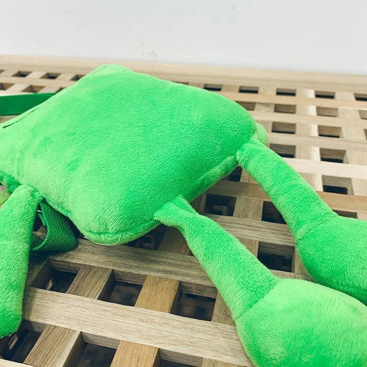 CUTE PLUSH FROG SMALL SHOULDER BAG