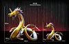 Small & Plus Scale Metal Seadramon & Chaos Seadramon - Digimon Resin ...