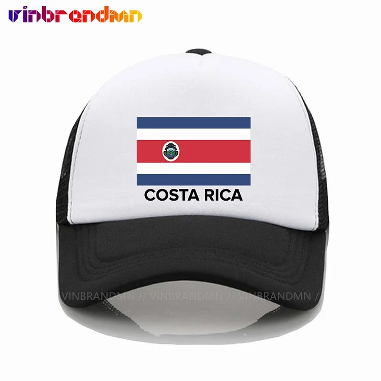 Costa Rica Flag Baseball Caps Hip Hop Caps Costa Rica National ...