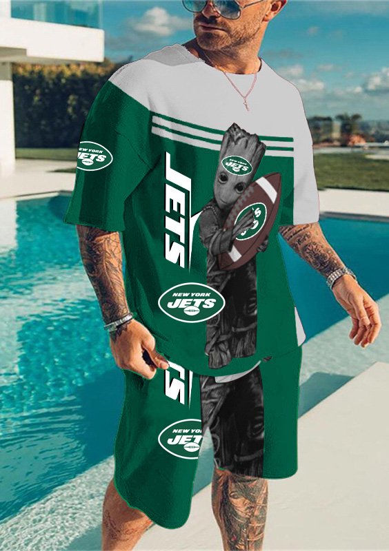 New York Jets Limited Edition Top And Shorts Two-Piece Suits